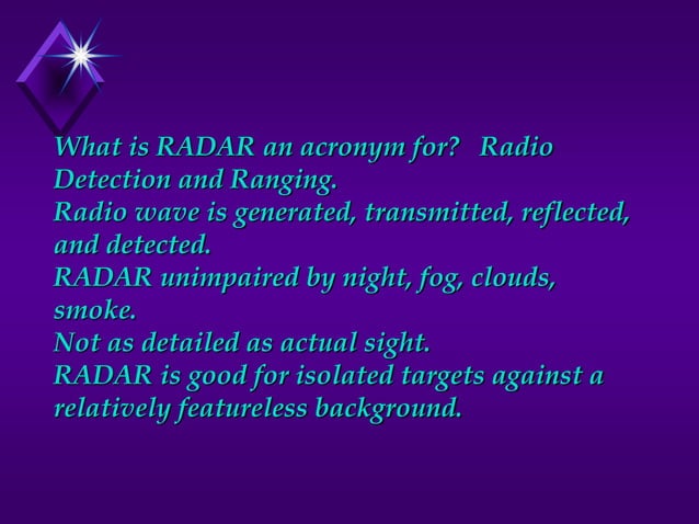introduction to radar | PPTX