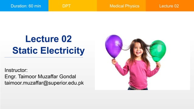 Static Electricity | PPTX | Chemistry | Science