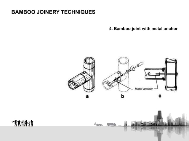 Bamboo joints & Joinery techniques | PPTX | Woodworking | Arts and Crafts