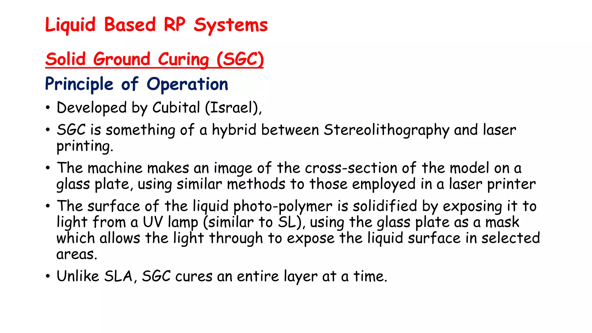 Lecture # 02 Rapid Prototyping Techniques | PPTX