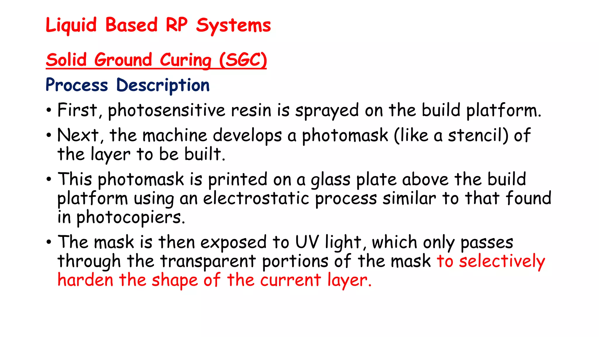Lecture # 02 Rapid Prototyping Techniques | PPTX