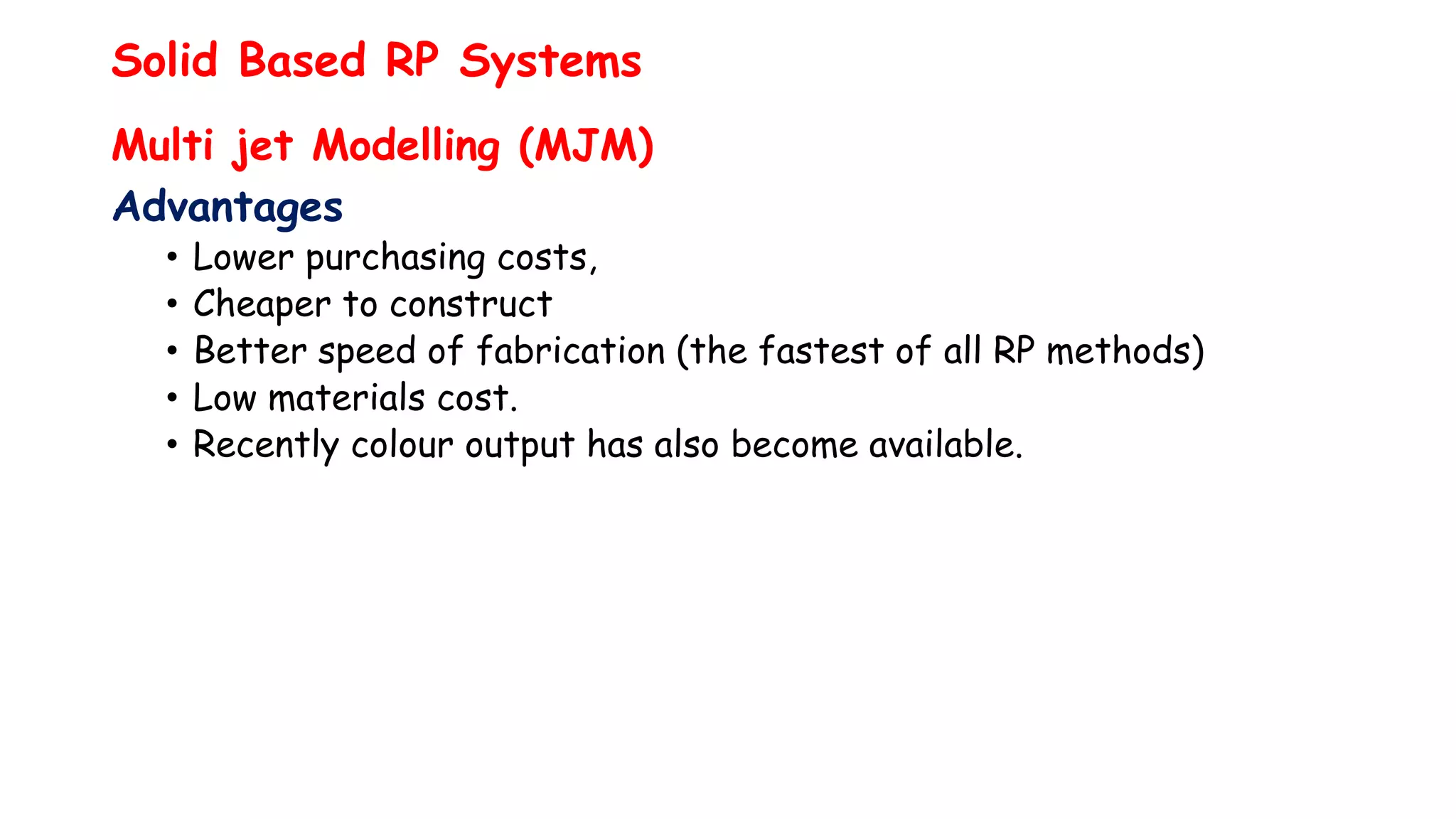 Lecture # 02 Rapid Prototyping Techniques | PPTX