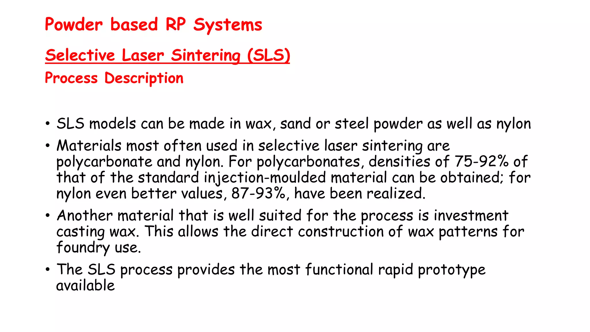 Lecture # 02 Rapid Prototyping Techniques | PPTX | 3-D Graphics | Computer Software and Applications