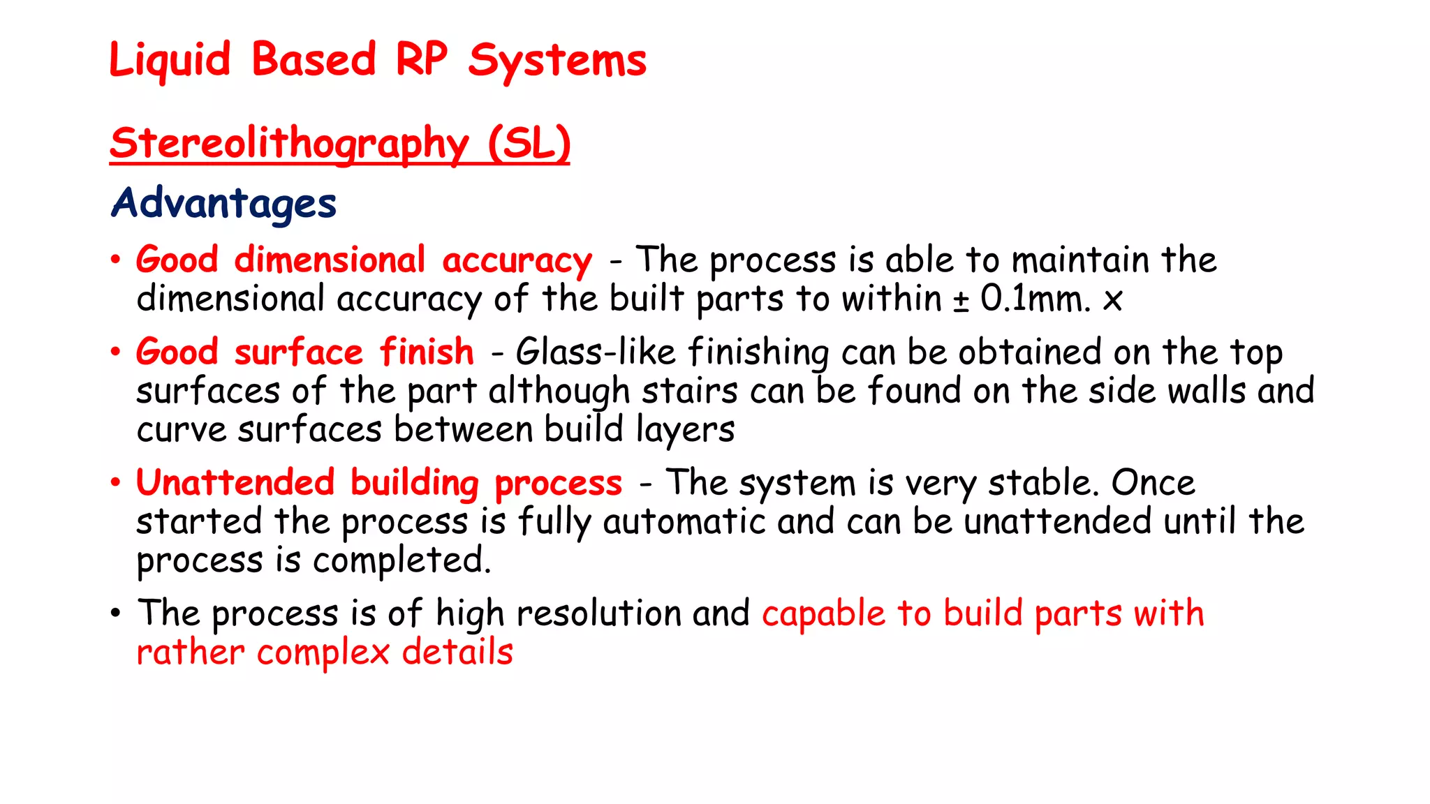 Lecture # 02 Rapid Prototyping Techniques | PPTX