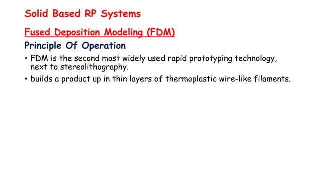 Lecture # 02 Rapid Prototyping Techniques | PPTX | 3-D Graphics | Computer Software and Applications