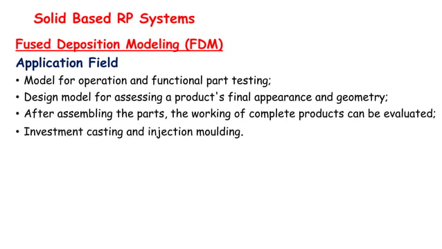 Lecture 02 Rapid Prototyping Techniques Pptx 3 D Graphics Computer Software And Applications