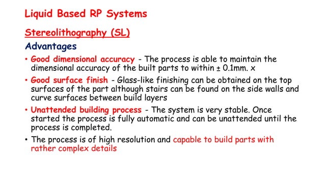 Lecture 02 Rapid Prototyping Techniques Pptx 3 D Graphics Computer Software And Applications