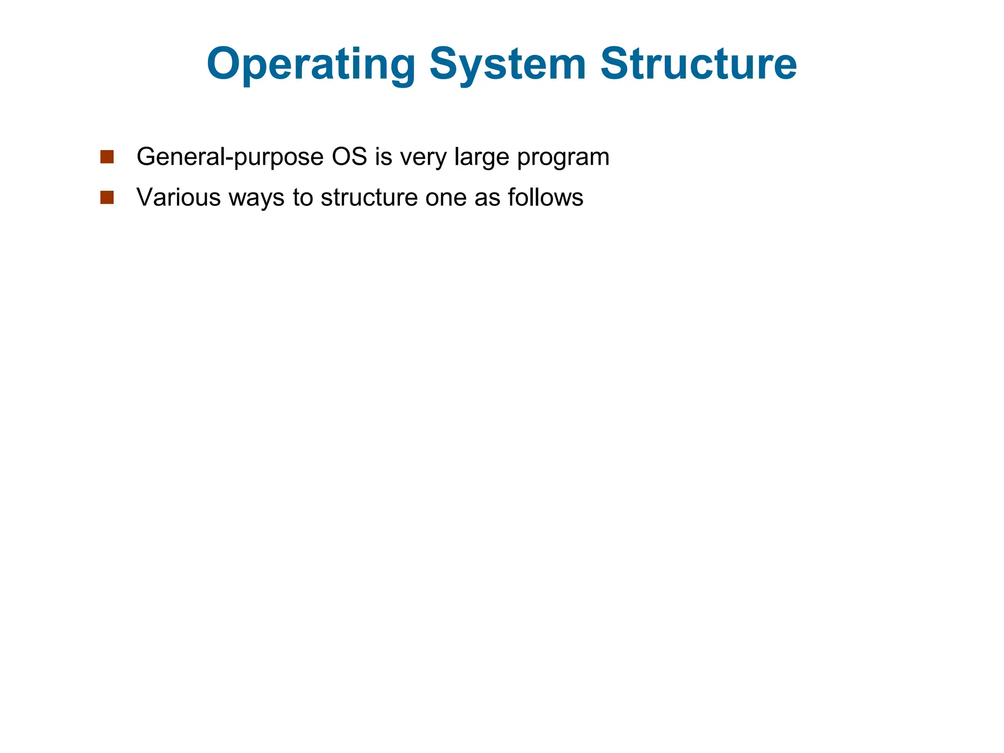 Lecture_02_Operating System Structures Operating Systems | PPT Lecture_02_Operating System Structures Operating Systems | PPT
