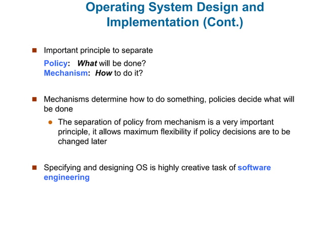 Lecture_02_Operating System Structures Operating Systems | PPT