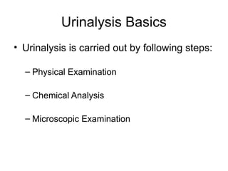 lecture 02. urine examination analysis.ppt
