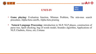 INT428_Zero Lecture Artificial Intelligence in L.P.U | PPTX