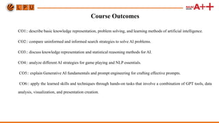 INT428_Zero Lecture Artificial Intelligence in L.P.U | PPTX