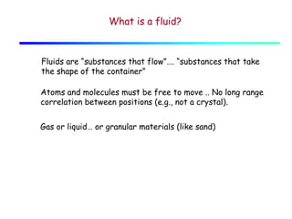 Lecture 02 density, pressure and pascal's principle | PPT