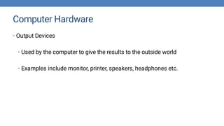 Lecture 02- Introduction to Computerspdf | PPT