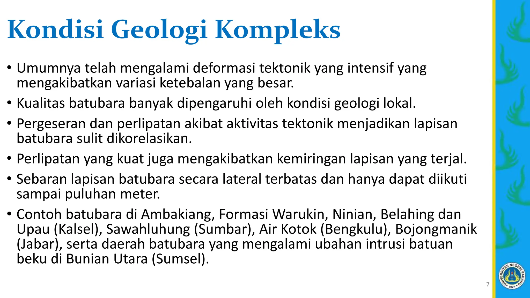 Lecture 02 - Kondisi Geologi dan Eksplorasi Batubara untuk Tambang ...