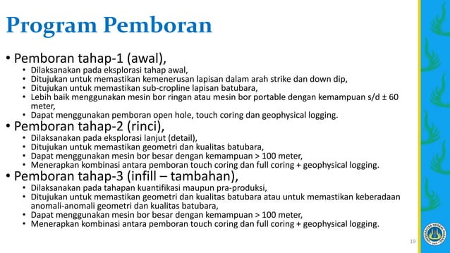 Lecture 02 - Kondisi Geologi dan Eksplorasi Batubara untuk Tambang Terbuka - ok.pptx
