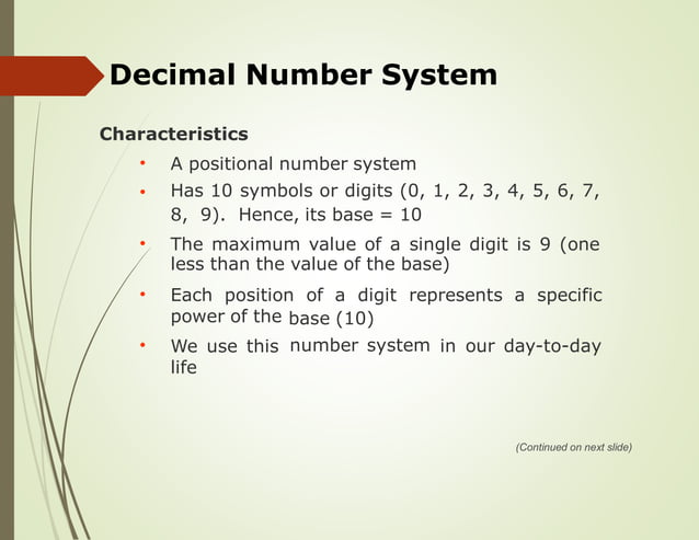 Number Systems | PPTX