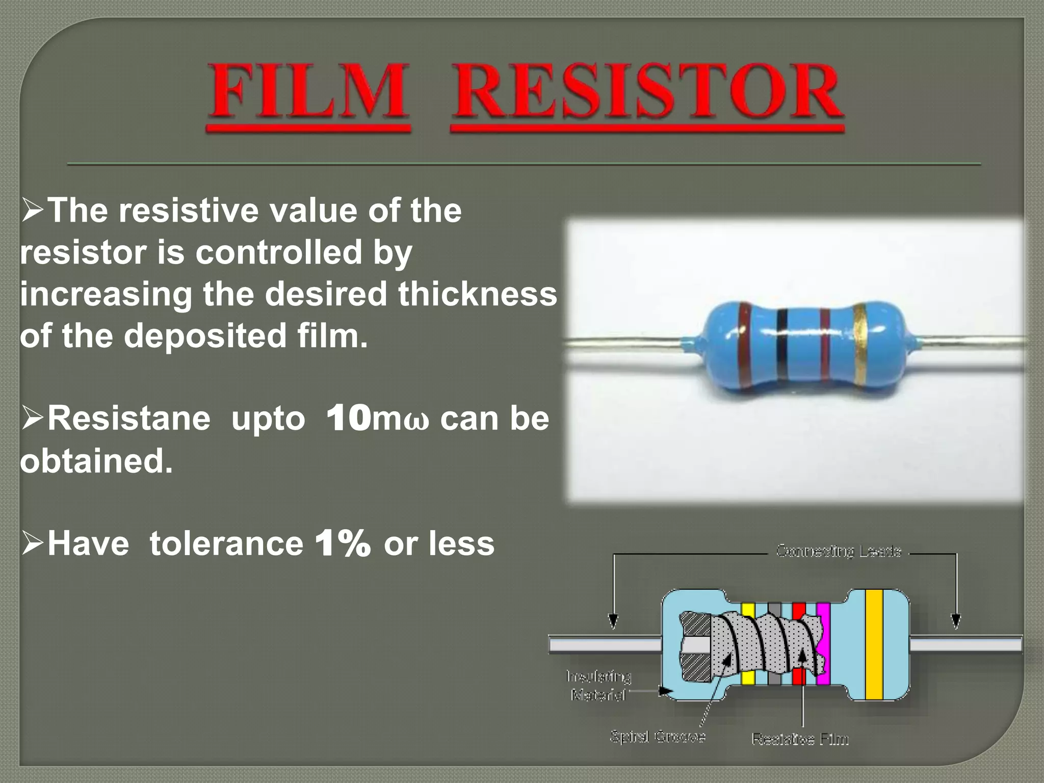 resistors | PPTX