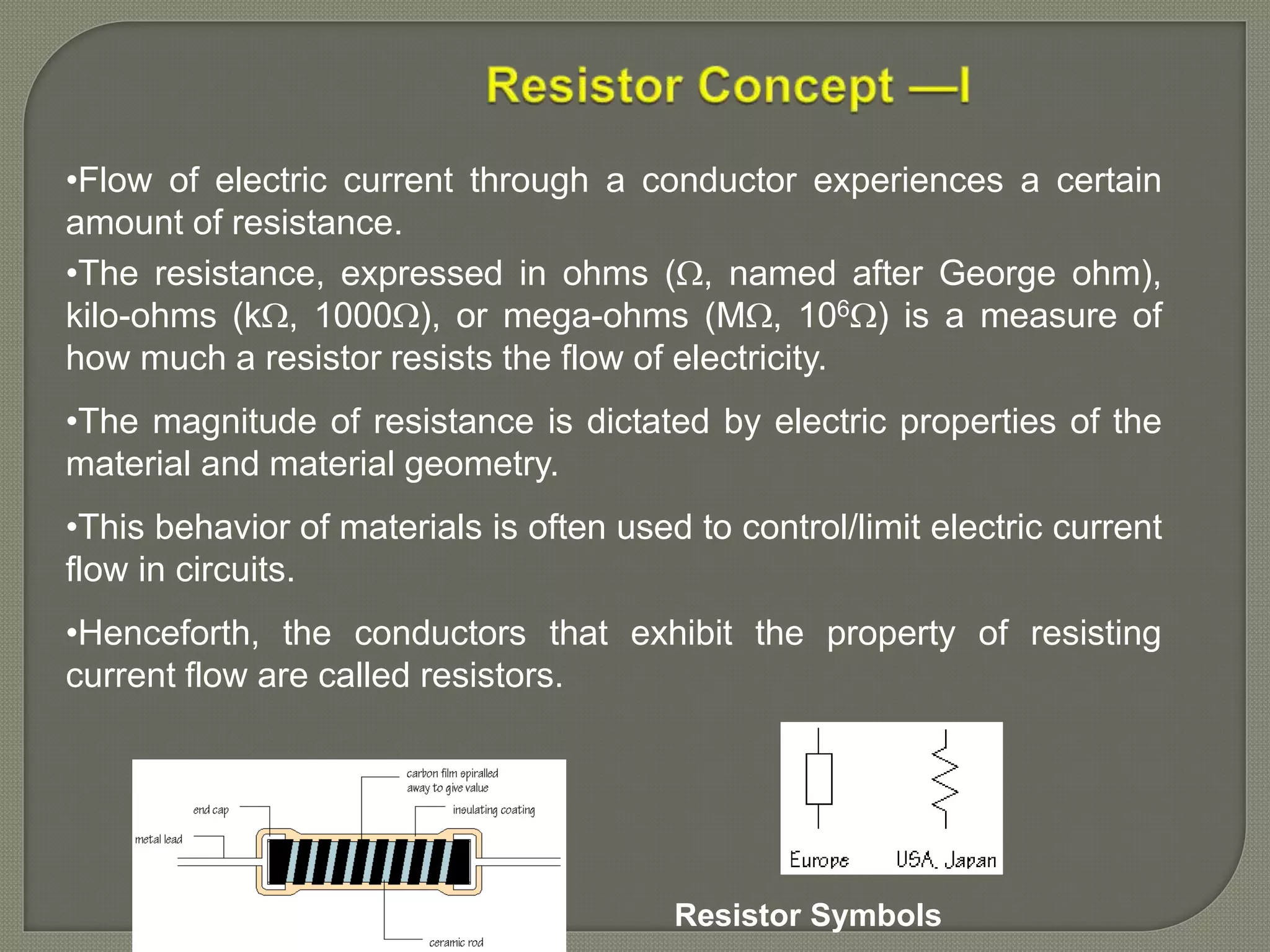 resistors | PPTX