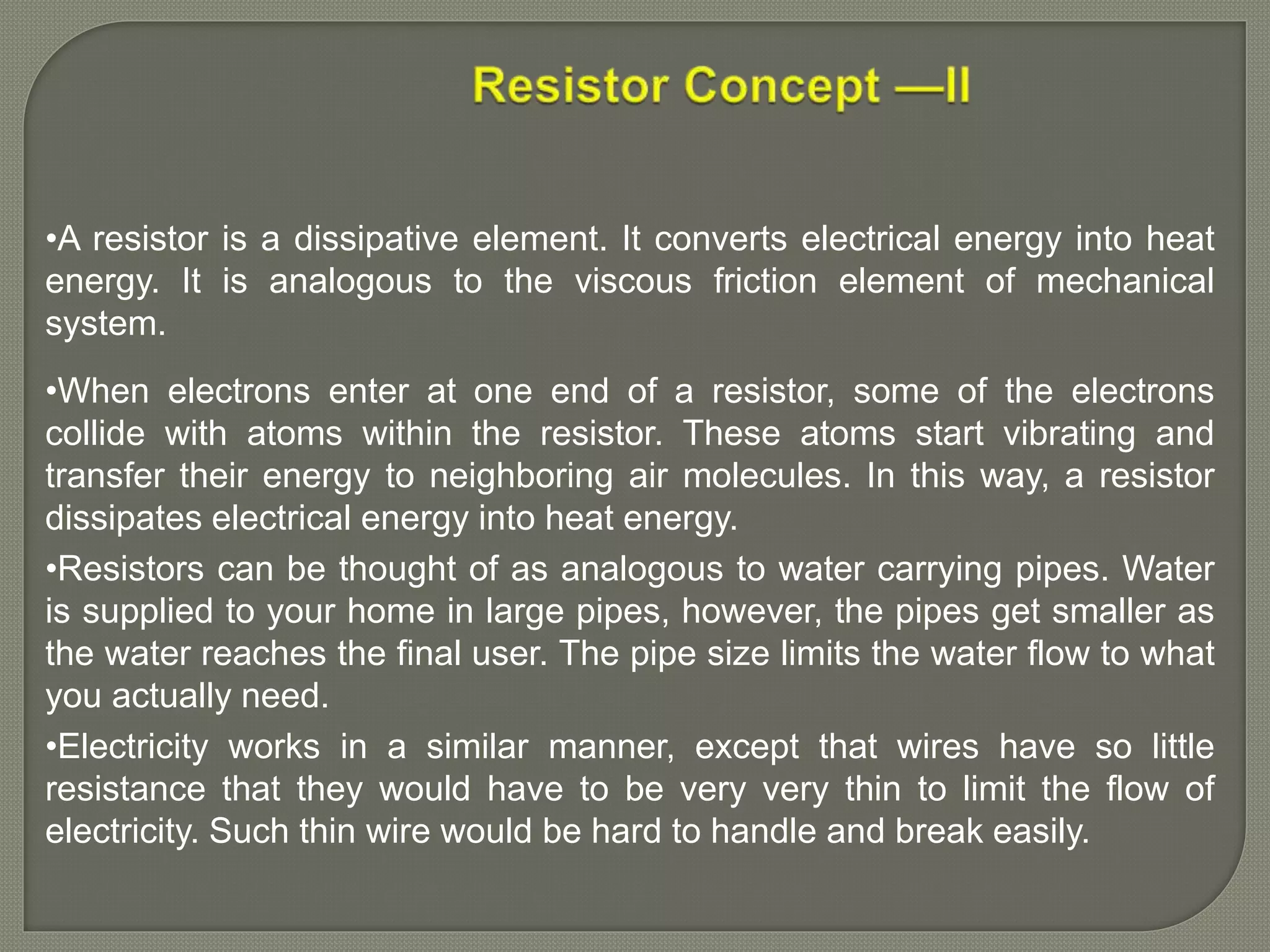 resistors | PPTX