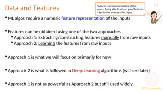Lecture 02 - Warming-up and Data and Features -Plain.pptx