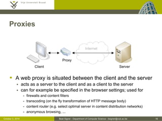 Web Architectures - Lecture 02 - Web Information Systems (4011474FNR) | PDF