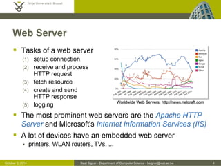 Web Architectures - Lecture 02 - Web Information Systems (4011474FNR) | PDF