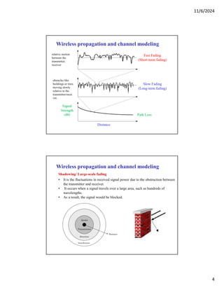 Lecture 02-Wireless propagation and channel modeling | PDF