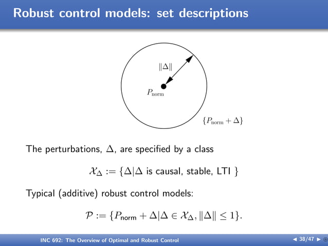 The Overview of Optimal and Robust Control | PDF