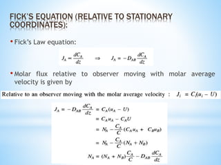 Separation process-1 and Mass transfer slides | PPTX