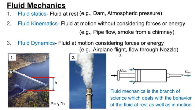 Fluid Mechanics Lecture engineering subject | PPTX