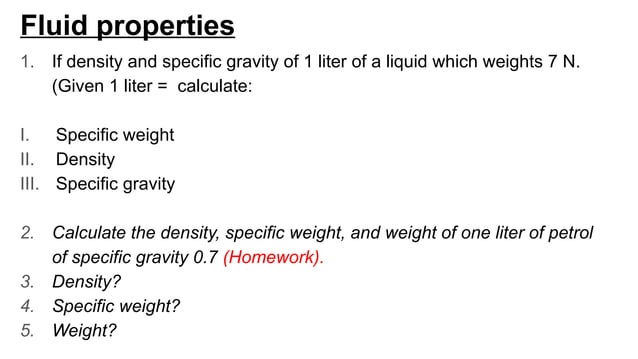 Fluid Mechanics Lecture engineering subject | PPT
