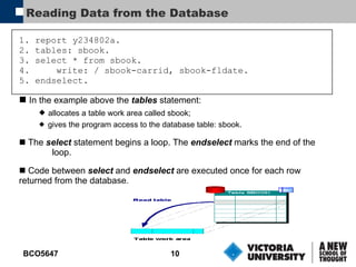 Lecture02 abap on line | PPT
