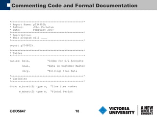 Lecture02 abap on line | PPT