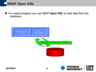Lecture02 abap on line | PPT