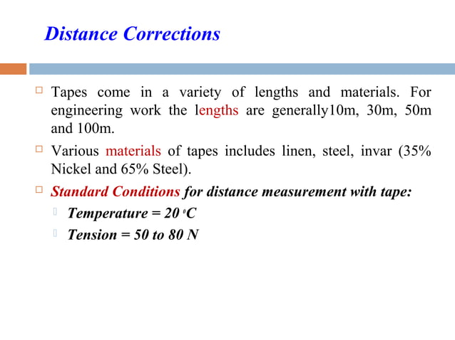 Lecture 02 distance corrections | PPT | Physics | Science