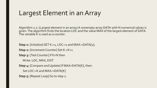 Lecture 02: Preliminaries of Data structure | PPTX