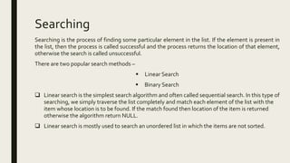 Lecture 02: Preliminaries of Data structure | PPTX