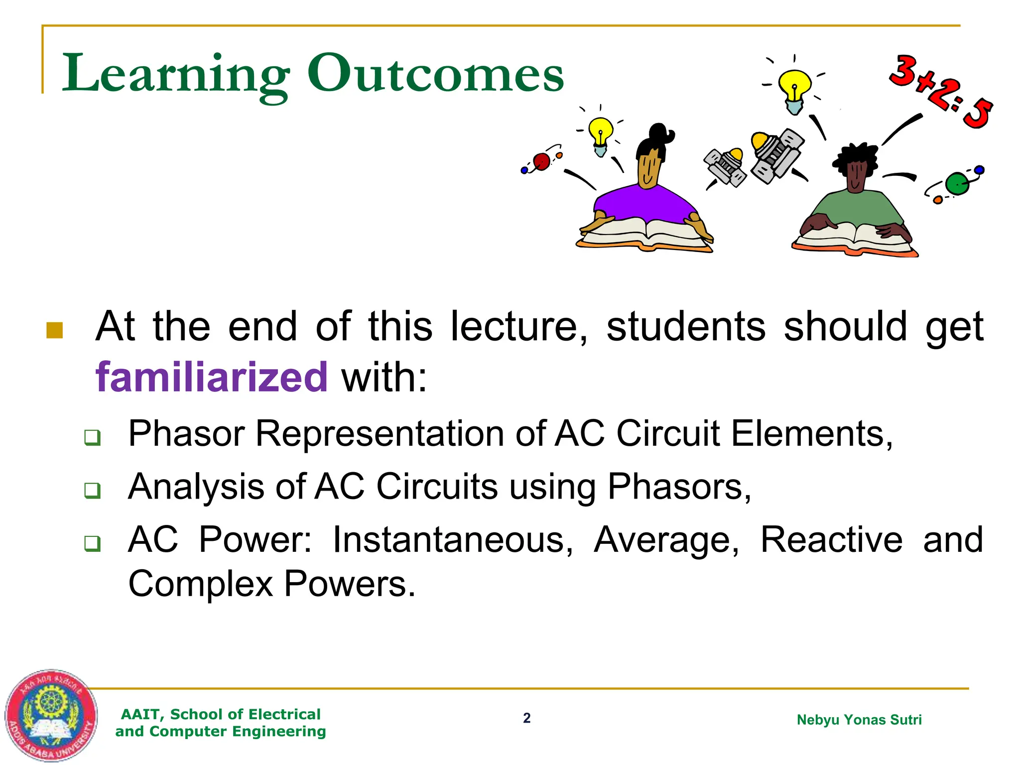 Lecture 02 ECEG-1351-Chapter Two - AC Circuits.pptx
