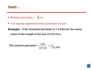 Lecture _02 Error in Surveying .pptx