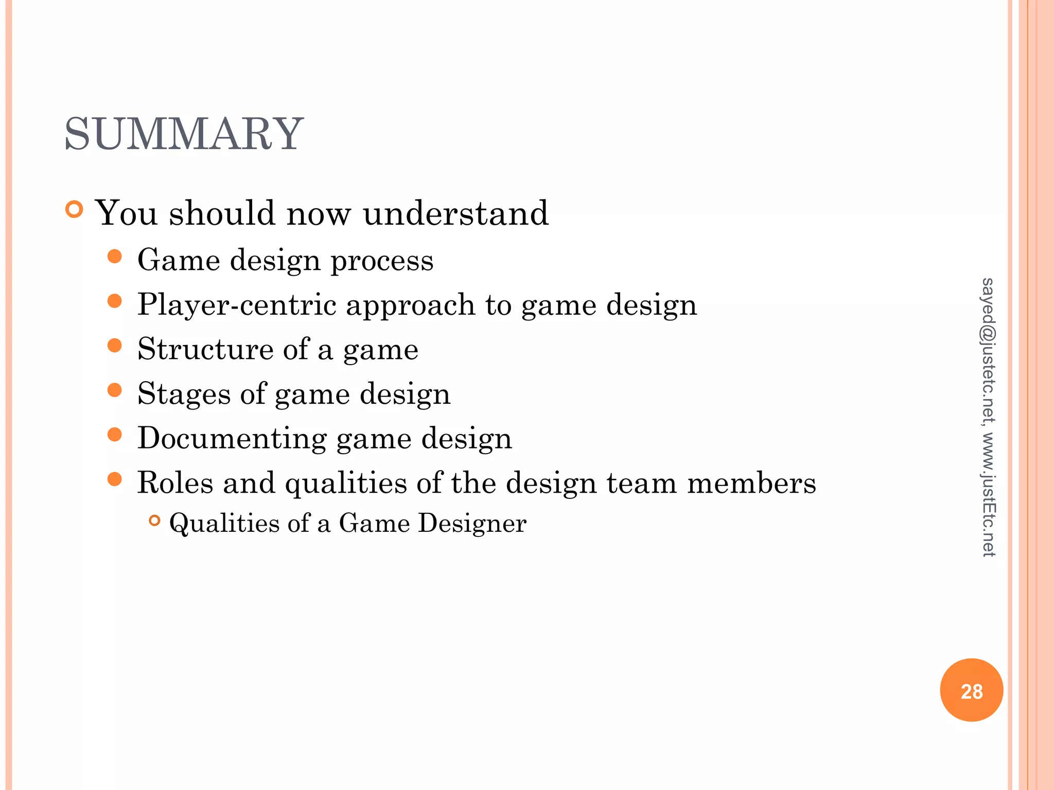 Lecture 02 game_design_components_and_process | PPT
