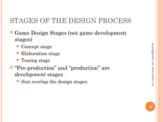 Lecture 02 game_design_components_and_process | PPT