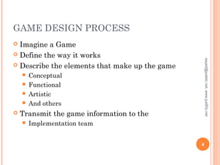 Lecture 02 game_design_components_and_process | PPT