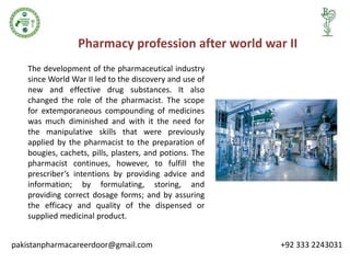 Lecture # 02 history of pharmacy | PPTX