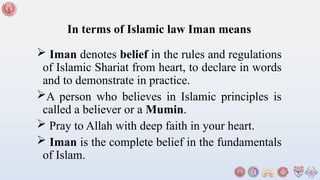 Lecture_02, Imaan & 7 components of Iman, English Version by Faizulah ...