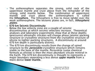 interior of earth | PPTX