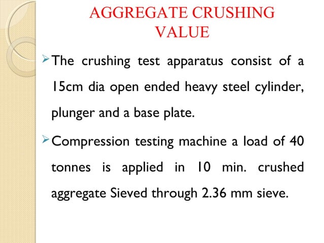 Soil lab (Aggregates Testing) | PPT