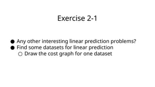 Lecture 02_ Linear Model - machine learning | PPTX