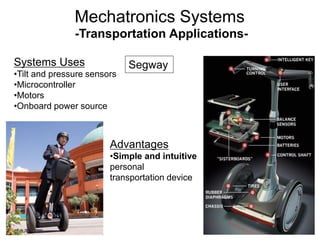 Lecture 02 mechatronics systems | PPT