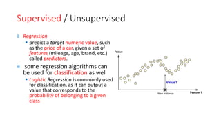 Lecture 02 ml supervised and unsupervised | PPT